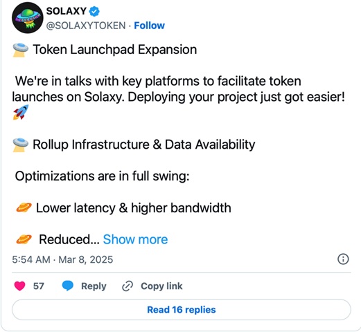 Solana 驗證者投票在即 Solaxy 預售熱潮席捲 融資突破 2560 萬美元 | 區塊鏈 | 鉅亨號 | Anue鉅亨
