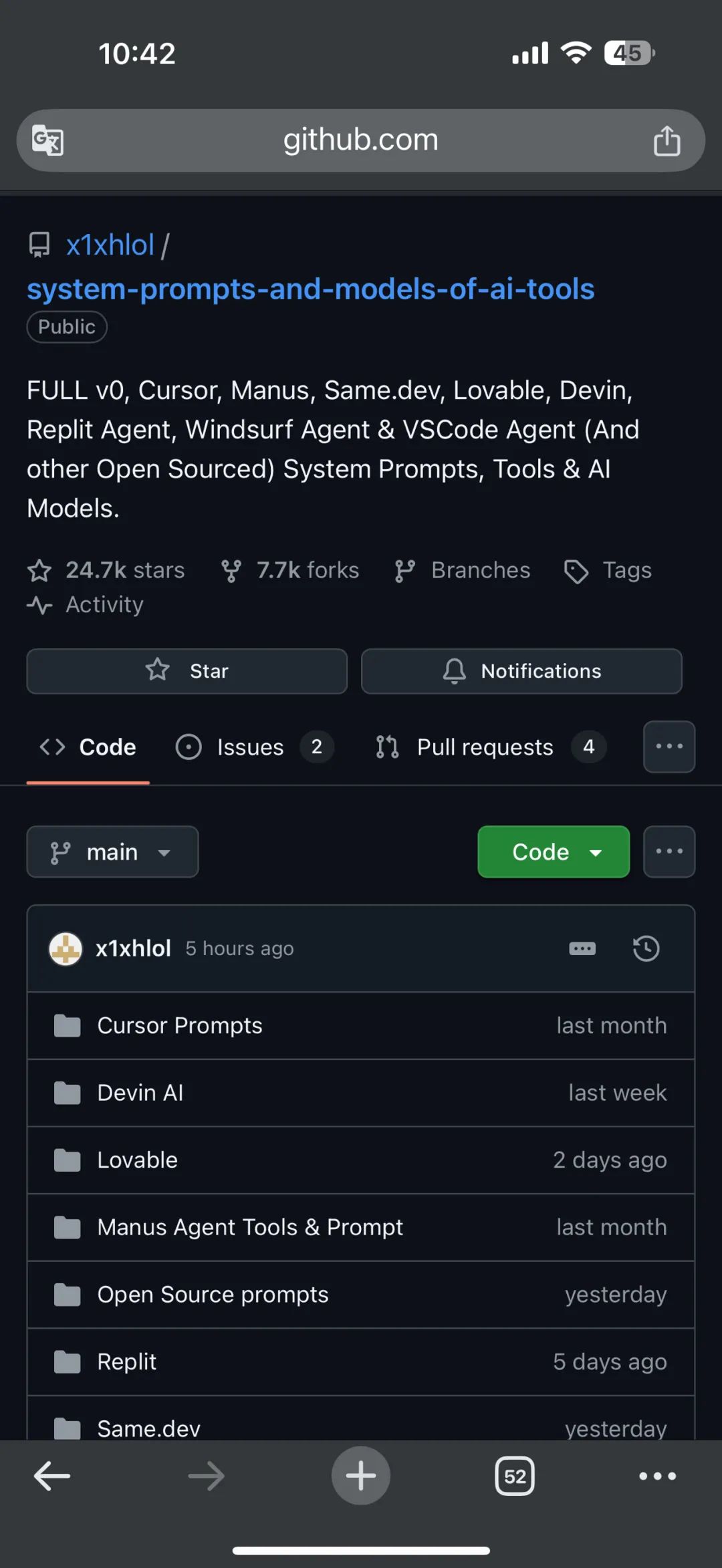 驚到了！Cursor、Manus等多款爆品提示詞遭駭客洩露，Github上瘋漲2萬星，VSCode也中招了 | 科技 | 鉅亨號 | Anue鉅亨