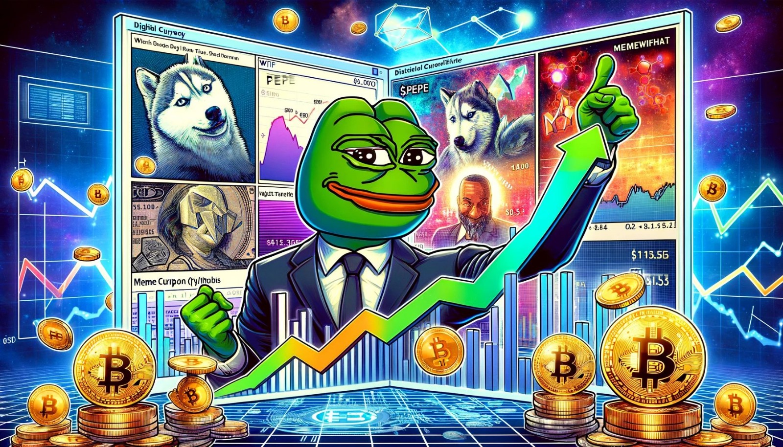 Meme Coin5月逆勢重新崛起：$PEPE引領以下迷因幣成潮流上漲千倍幣 | 區塊鏈 | 鉅亨號 | Anue鉅亨