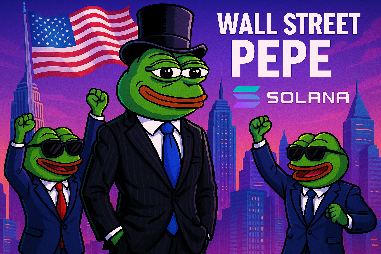 Wall Street Pepe正式落戶Solana 燒幣機制推高稀缺性 投資人搶先佈局 | 區塊鏈 | 鉅亨號 | Anue鉅亨