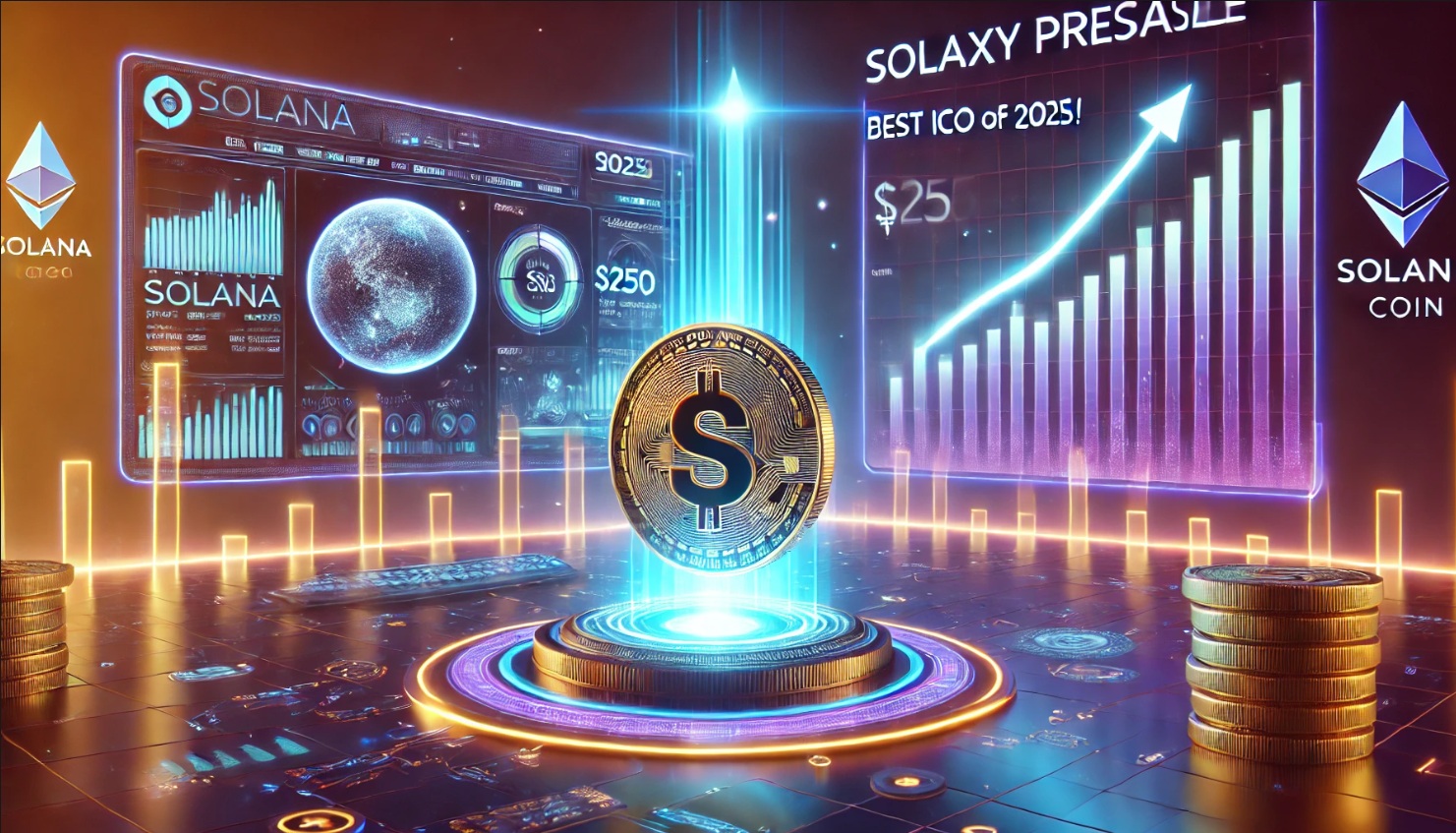 Solana 價格有望突破 250 美元 Solaxy 預售被譽為 2025 年最佳 ICO 代幣！ | 區塊鏈 | 鉅亨號 | Anue鉅亨